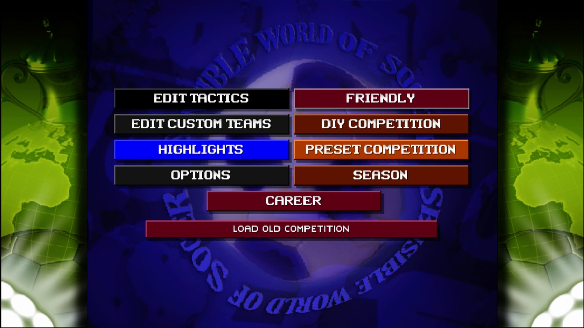 Blast From The Past - SWOS sensible world of soccer - Complete Xbox