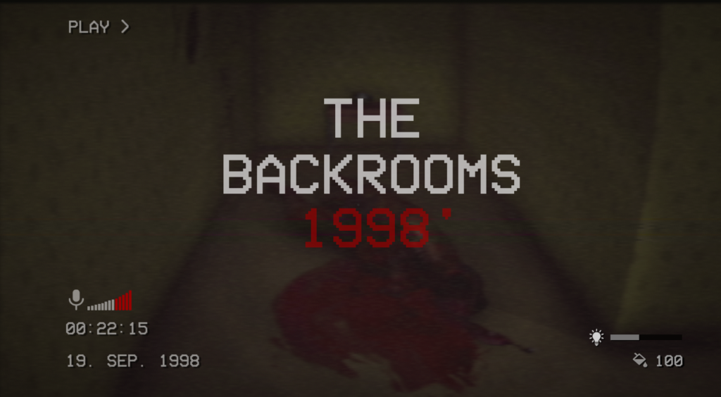 The Backrooms 1998 Out Now - Complete Xbox
