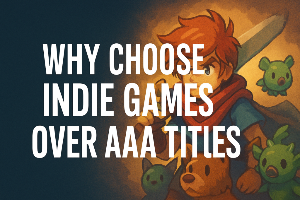 Why Choose Indie Games Over Triple-A Titles? A Deep Dive into Gaming's ...