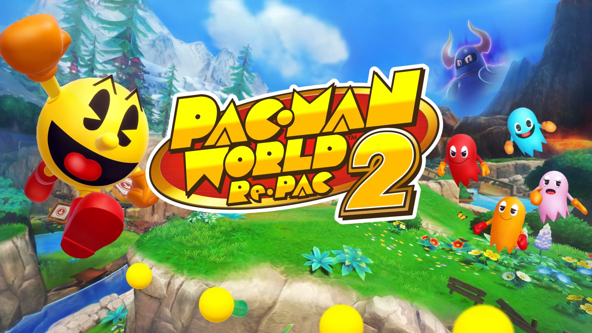 PAC- MAN WORLD 2 Re-Pac - Comparison Trailer - Complete Xbox